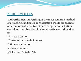 Recruitment process | PPTX