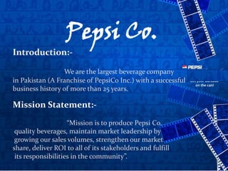Recruitment process of pepsi | PPTX