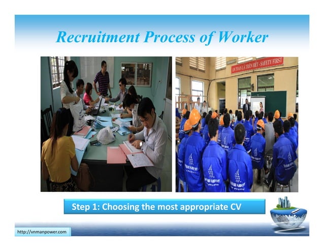 4 Basic steps in the recruitment process [Vietnam manpower JSC] | PPT ...