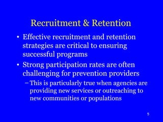 Recruitment & Retention Presentation | PPT