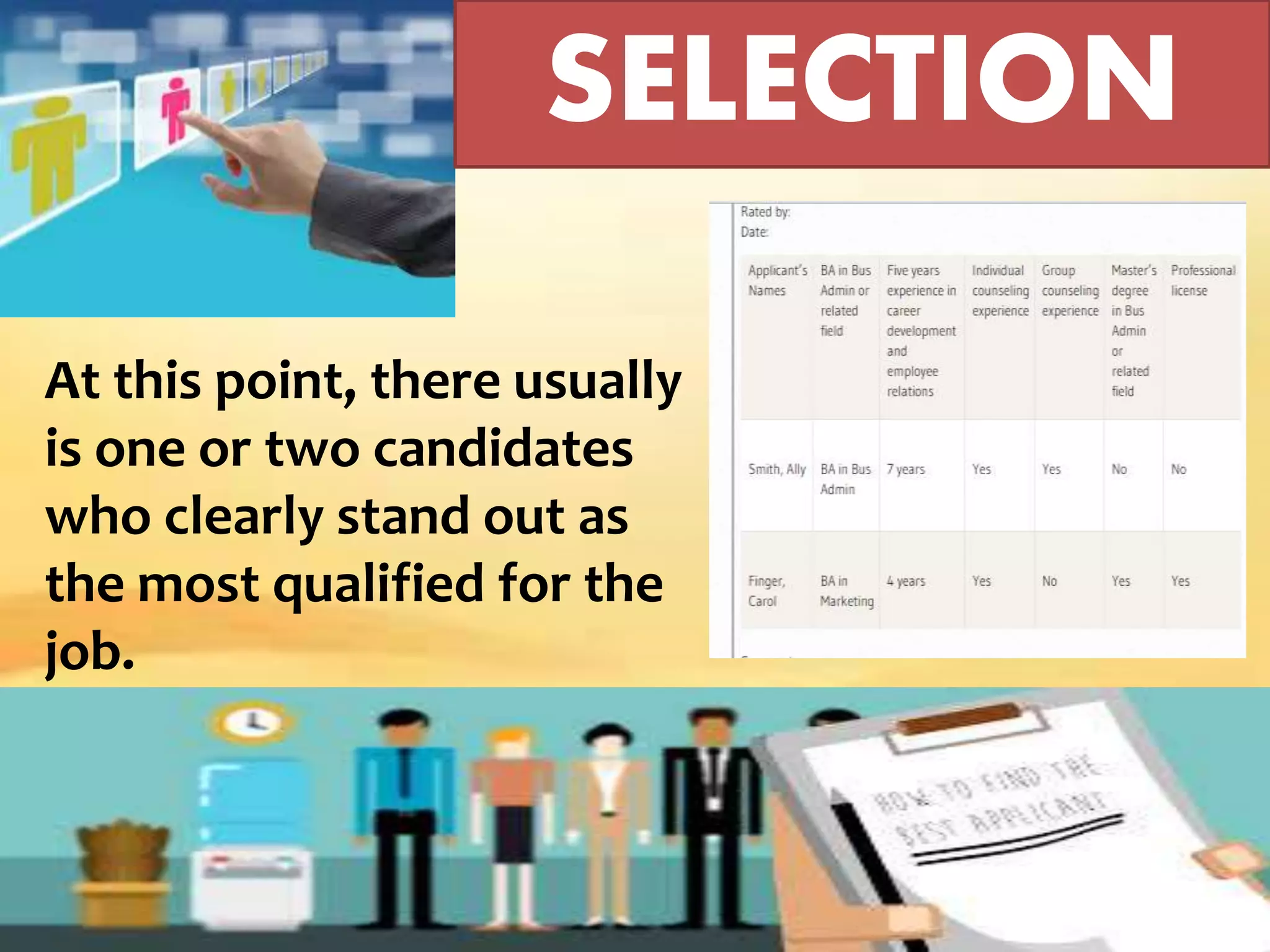 Recruitment Screening and Selection process in Philippine Government | PPTX