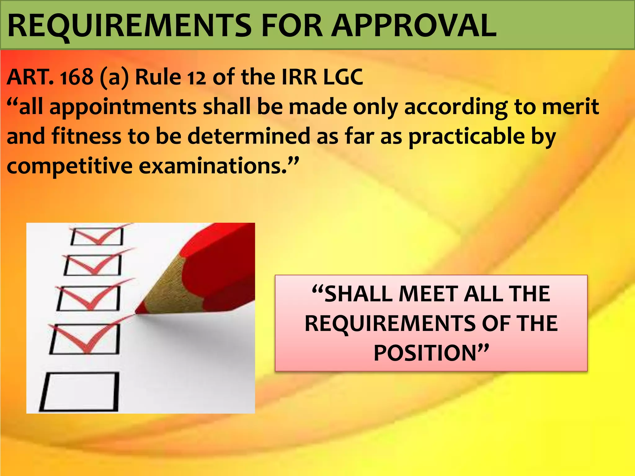 Recruitment Screening and Selection process in Philippine Government | PPTX