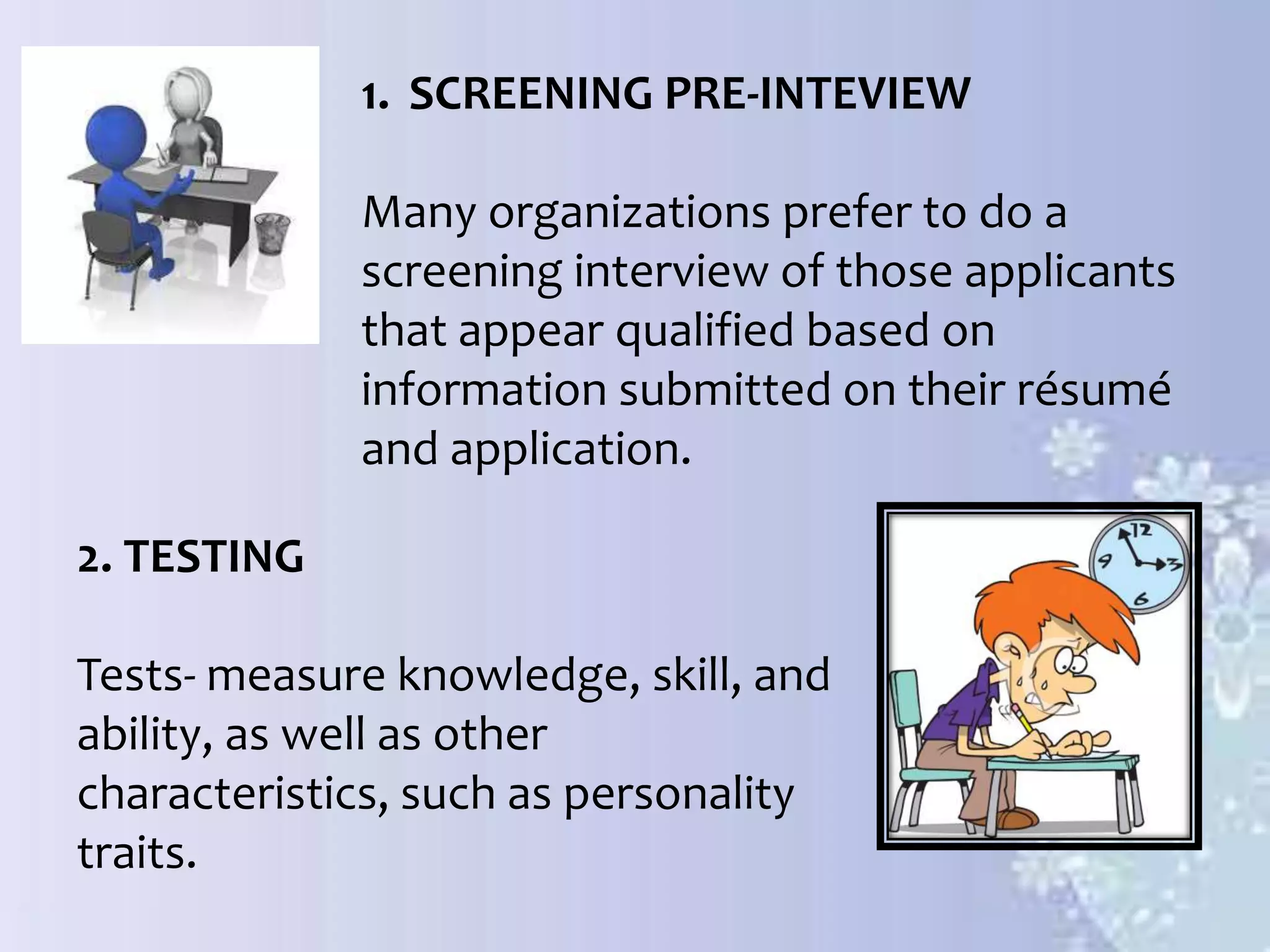 Recruitment Screening and Selection process in Philippine Government | PPTX