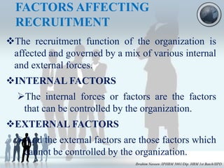 Recruitment& selection | PPT