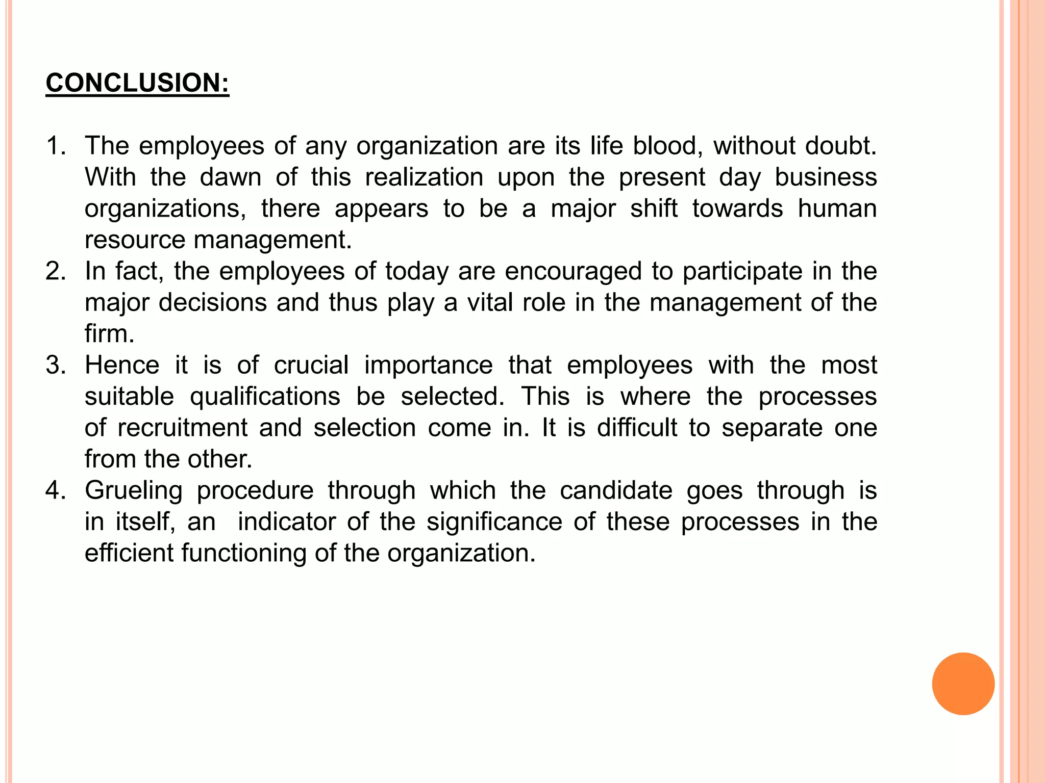 Recruitment selection and induction | PPTX