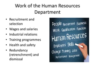 Recruitment, selection and training of workers | PPTX