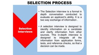 Recruitment & Selection | PPTX