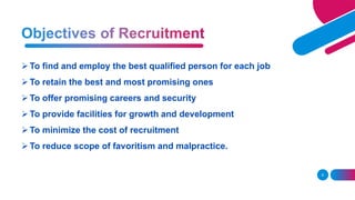 Recruitment & Selection of Employee | PPTX