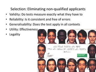 Recruitment & Selection Principles | PPTX | Resume Writing and Advice ...