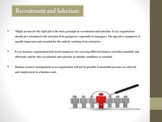 Recruitment & selection process practiced by a multinational ...