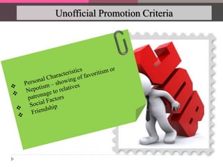 Recruitment, Selection, Promotion | PPTX