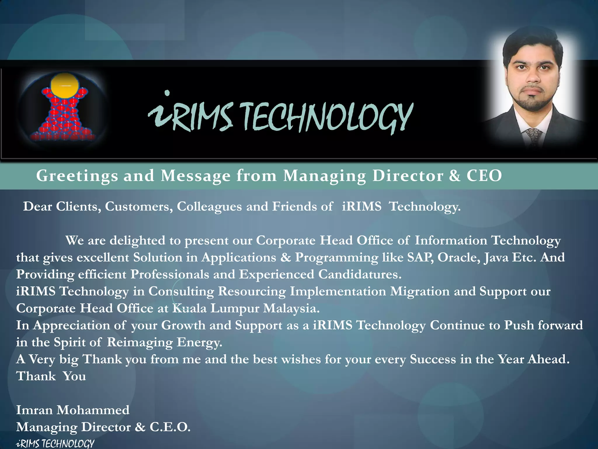 Recruitment solution i rims-p_technologies | PDF