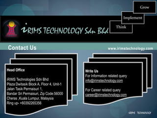 Recruitment solution i rims-p_technologies | PDF