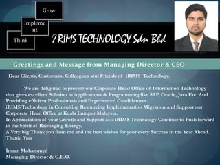 Recruitment Solution I Rims Technologies | PPT