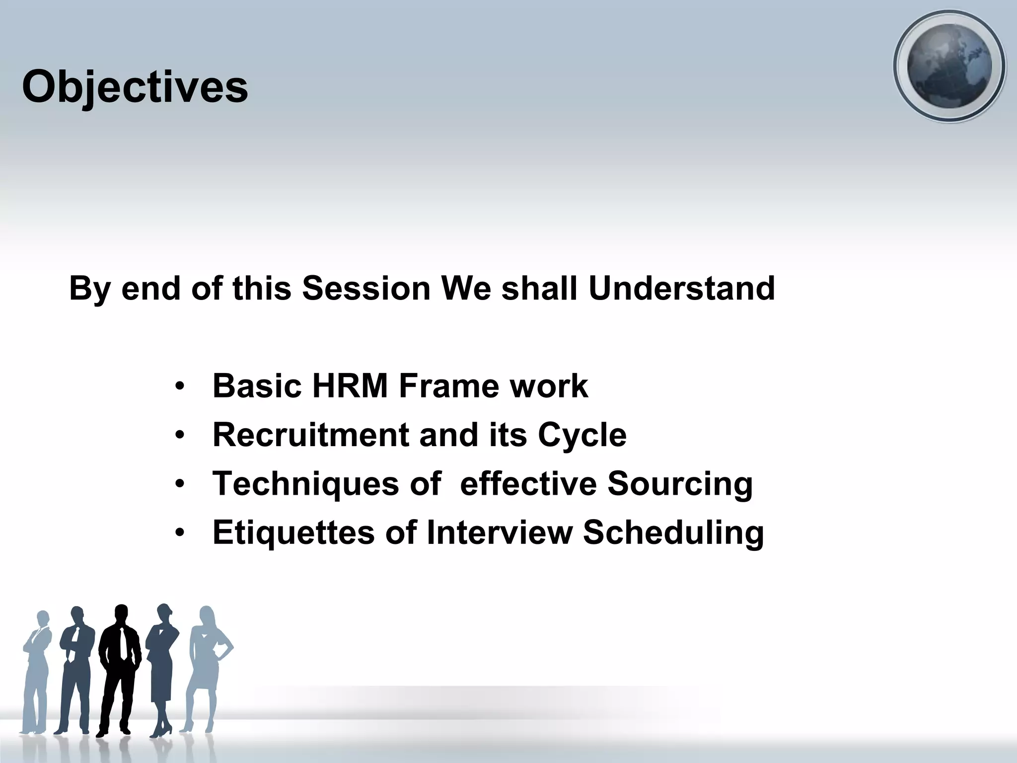 Recruitment ,Sourcing And Interview Scheduling | PPTX