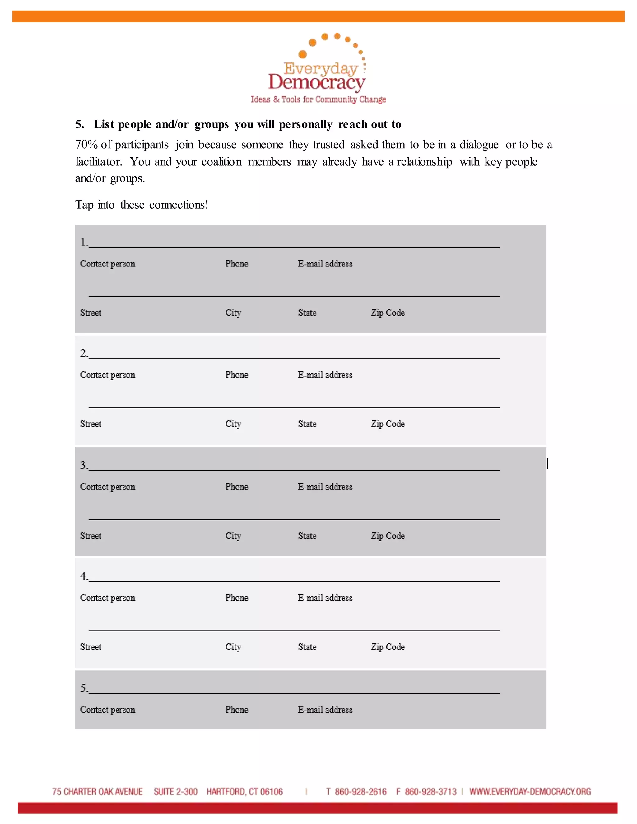Recruitment Strategy Worksheet | DOCX