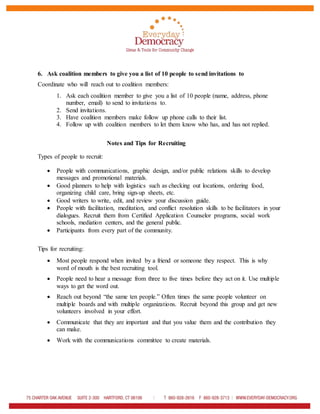 Recruitment Strategy Worksheet | DOCX