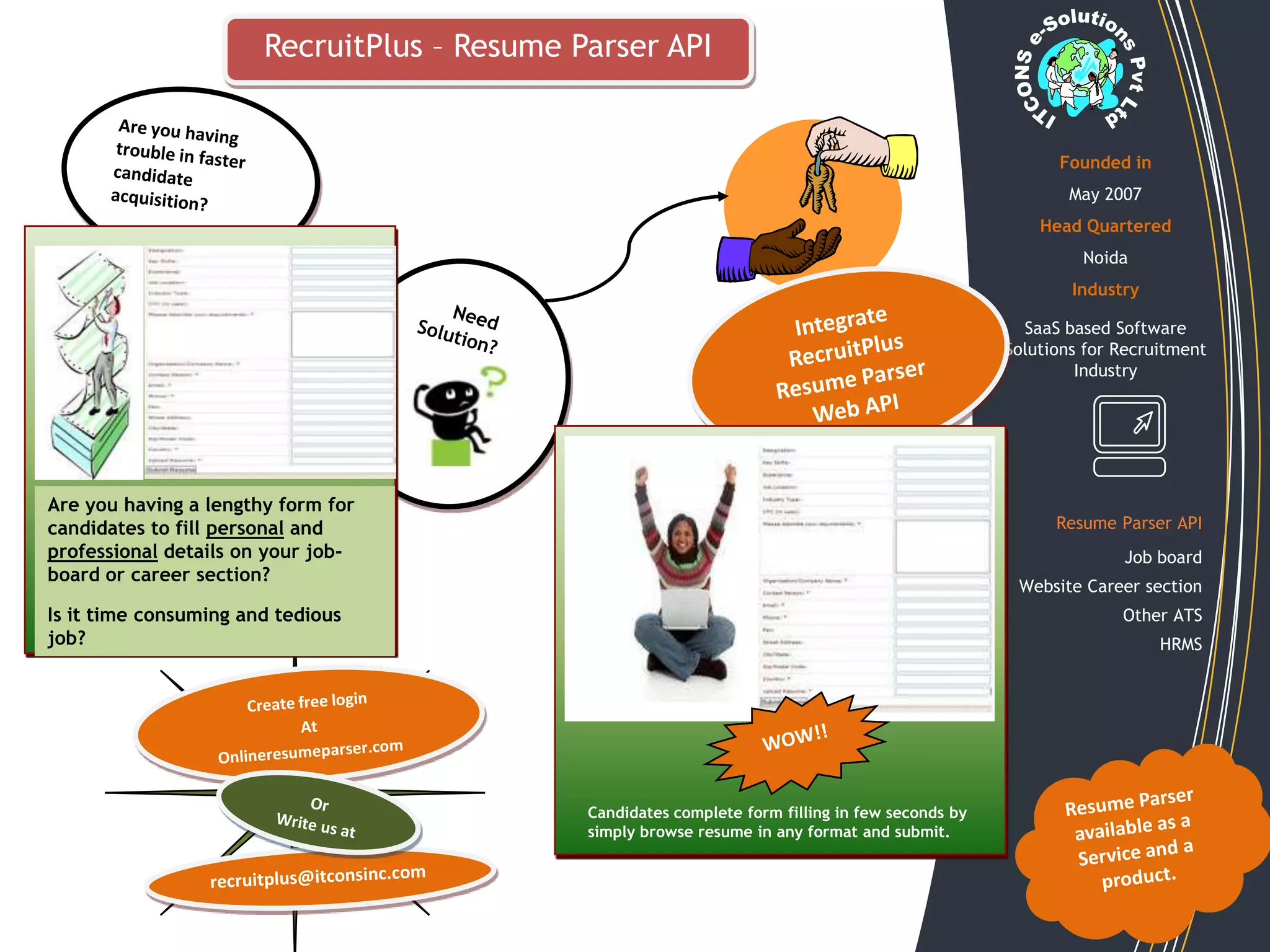 Recruit plus product portfolio presentation | PPSX