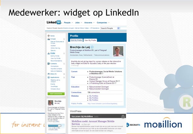 Recruitr Presentatie | PPT