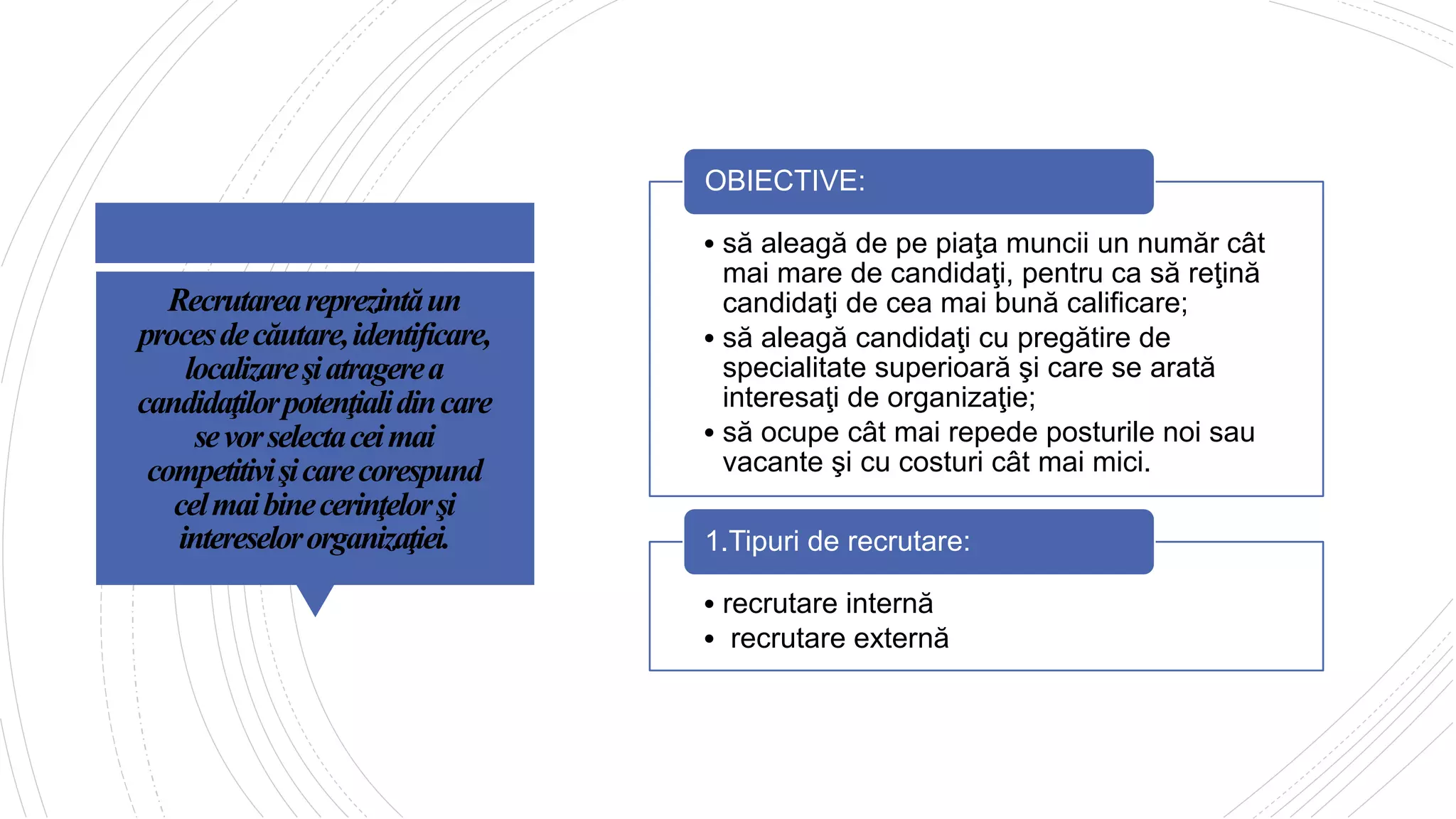 Recrutarea si selectia personalului | PPTX