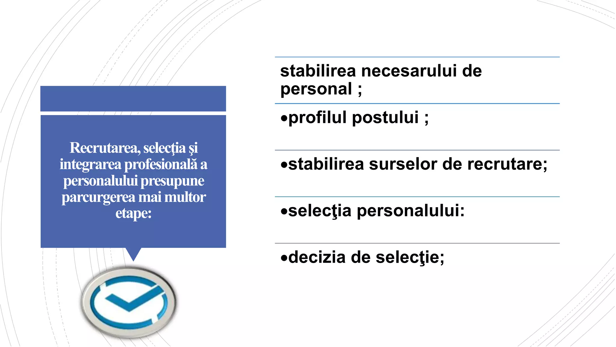 Recrutarea si selectia personalului | PPTX
