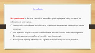 Recrysatlization | PPTX