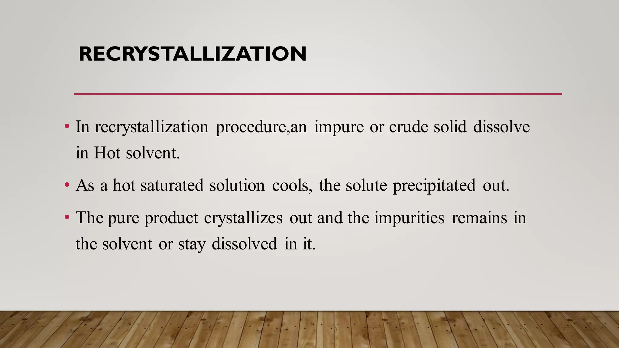 Recrystallization | PDF