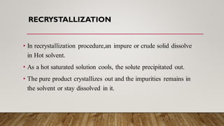 Recrystallization | PDF