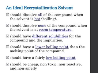 Recrystallization | PPTX