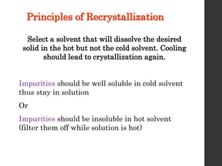 Recrystallization | PPTX