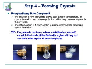 Recrystallization Crystals