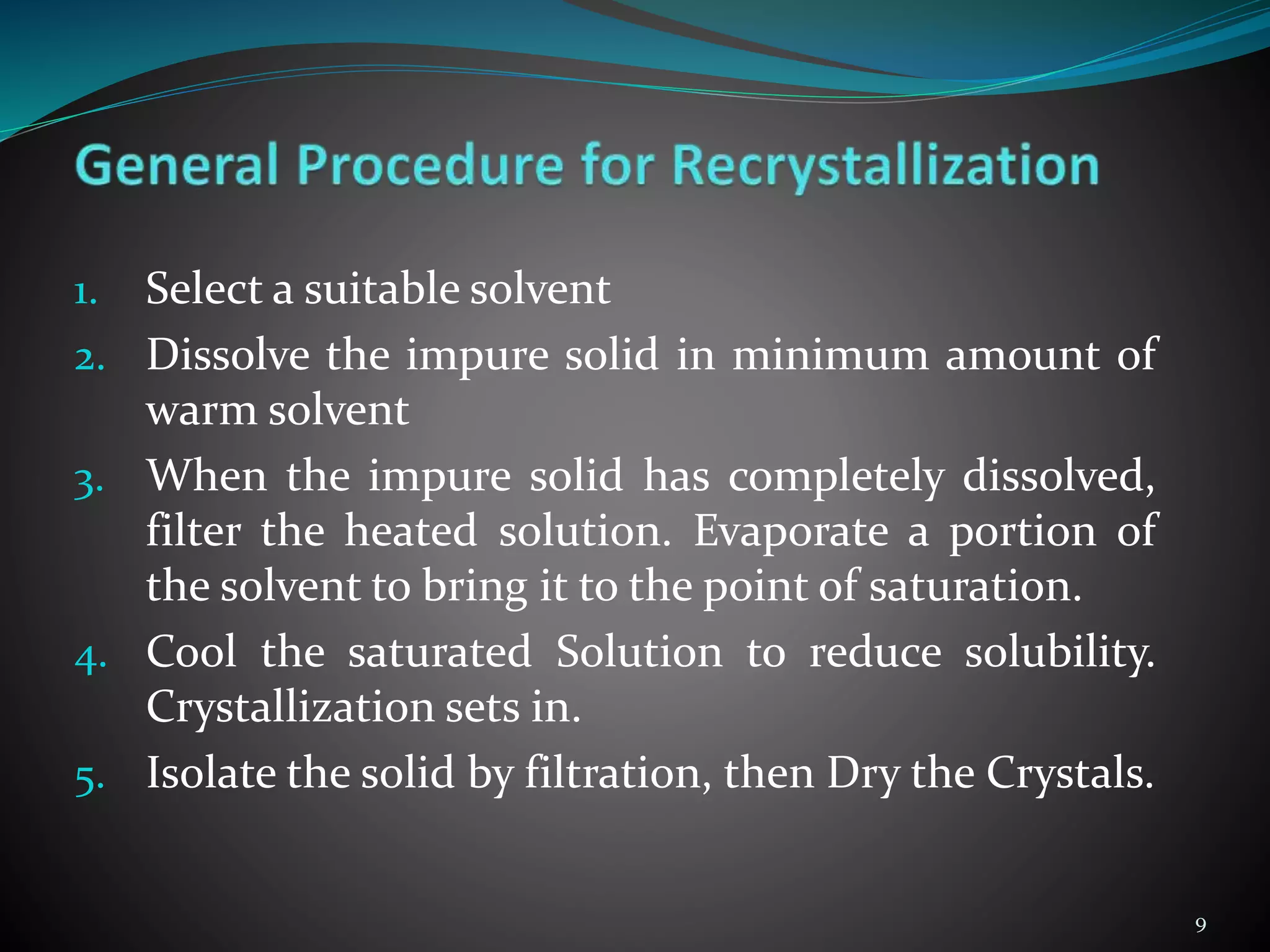 Recrystallization techniques.pptx