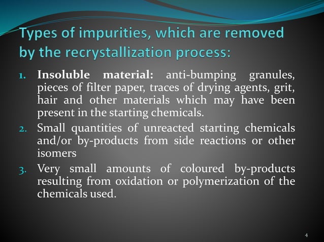 Recrystallization techniques.pptx | Chemistry | Science