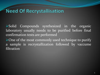 Recrystallization techniques.pptx