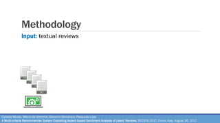 A Multi-Criteria Recommender System Exploiting Aspect-based Sentiment Analysis of Users' Reviews ...