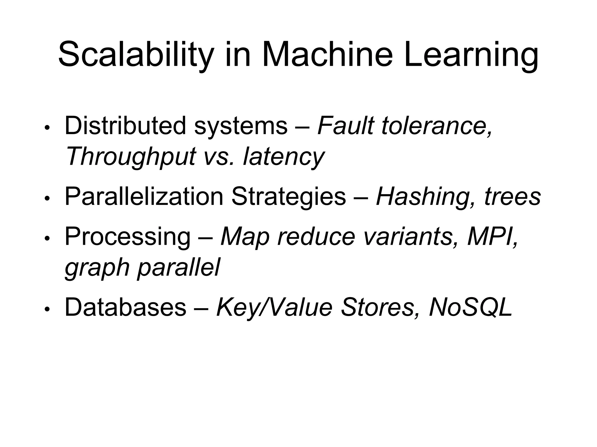 RecSys 2015 Tutorial - Scalable Recommender Systems: Where Machine Learning meets Search! | PPT