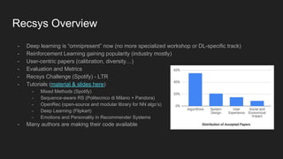 Recsys 2018 overview and highlights | PDF