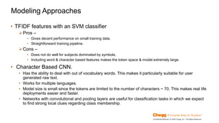 Developing Recommendation System to provide a Personalized Learning experience at Chegg | PPTX