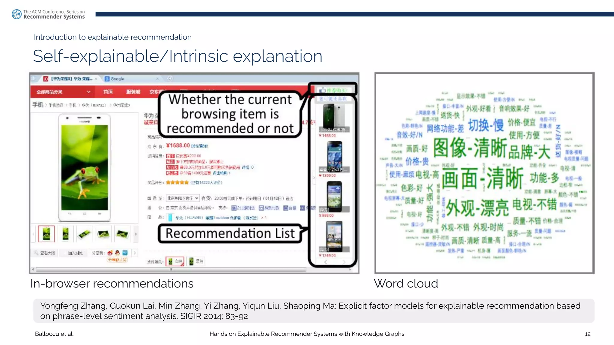 Hands on Explainable Recommender Systems with Knowledge Graphs ...