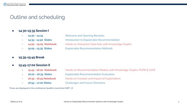 Hands On Explainable Recommender Systems With Knowledge Graphs