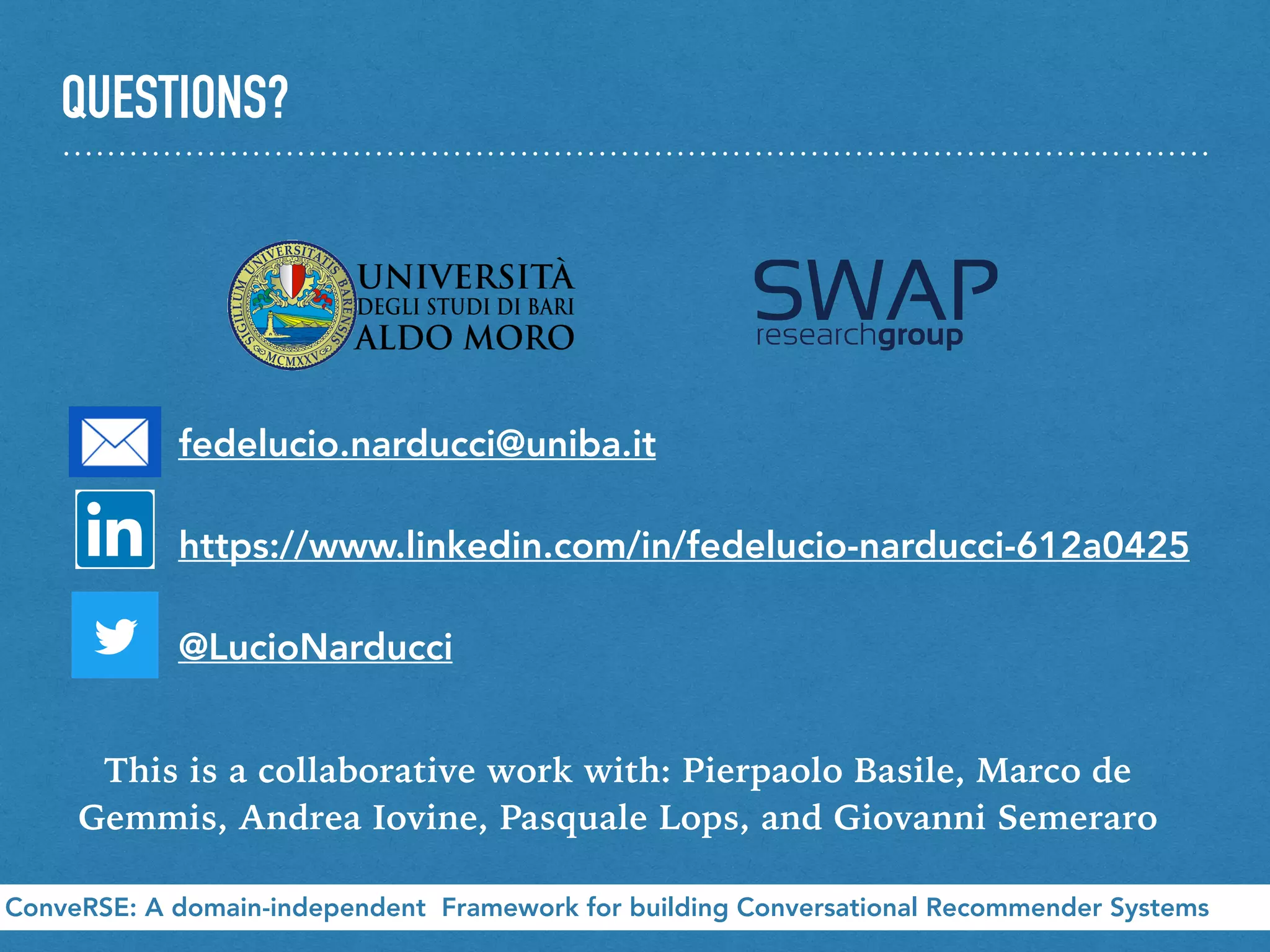 Converse framework | PPT