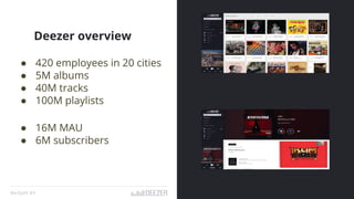 Recommendation @Deezer | PPT