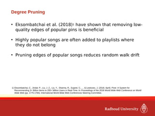 Random Walk with Restart for Automatic Playlist Continuation and Query-specific Adaptations | PDF