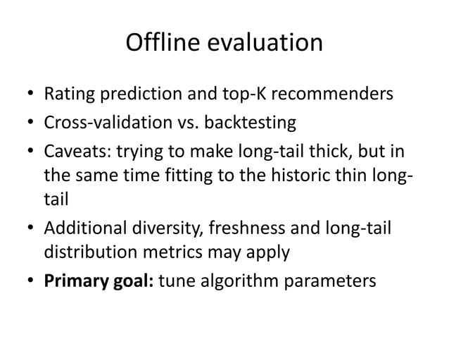Recommender Systems in a nutshell | PPT