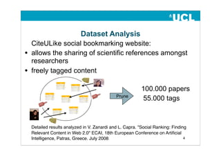 RecSys 2008: Social Ranking | PPT
