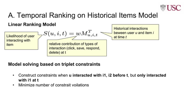 Temporal Learning and Sequence Modeling for a Job Recommender System | PPT