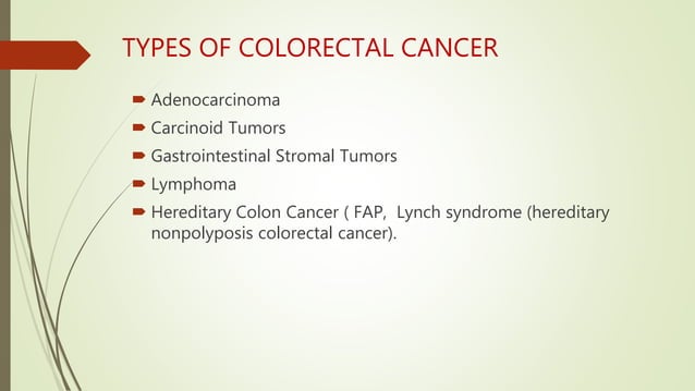 Rectal bleeding, colon cancer | PPT