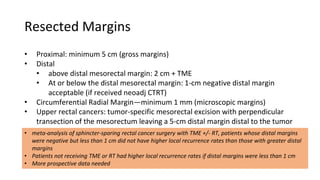 approach for rectal carcinoma and management | PPTX