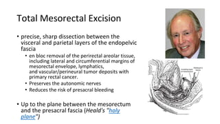 approach for rectal carcinoma and management | PPTX