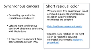 Management and investigations of Rectal cancer | PPT
